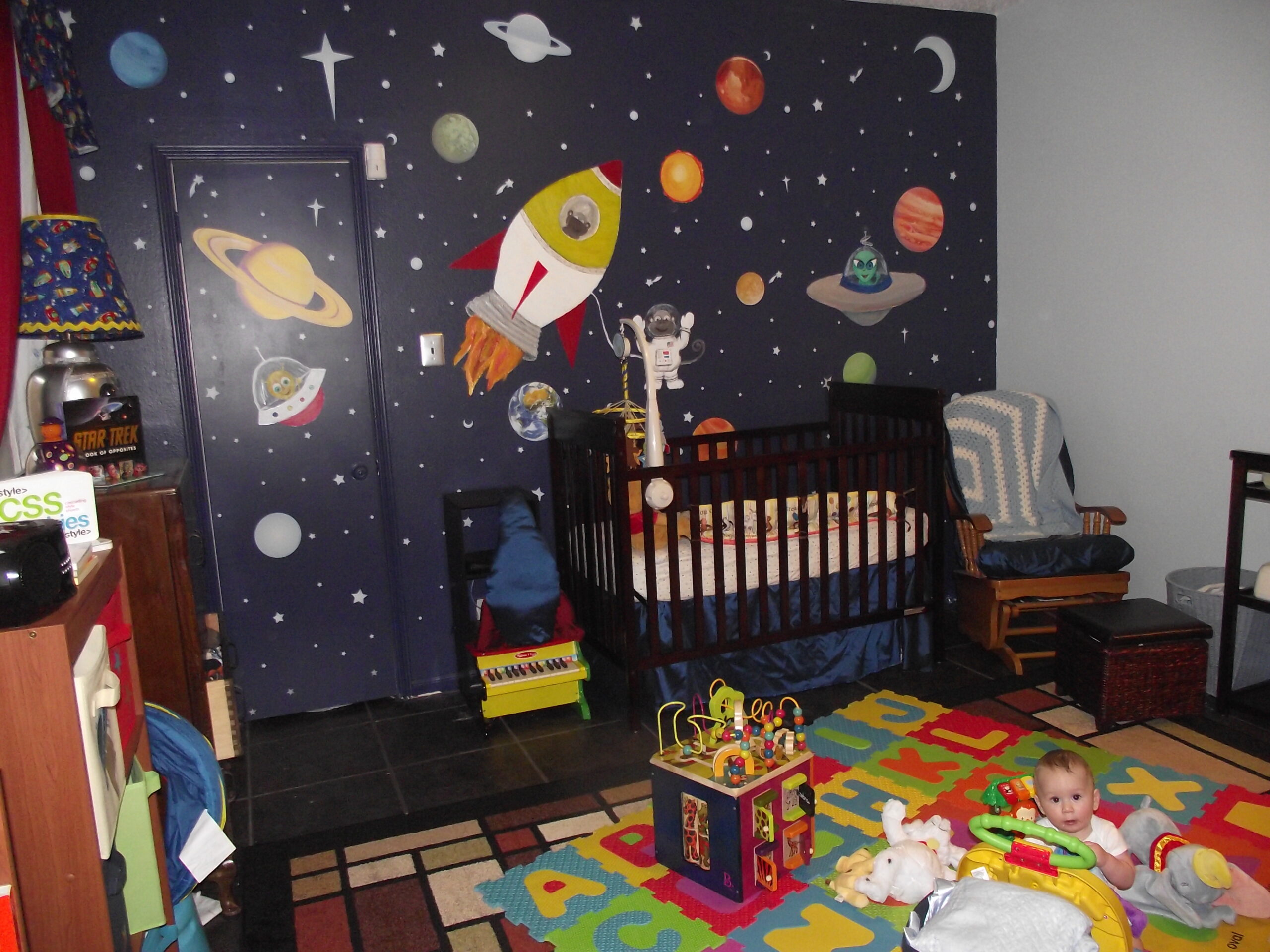 Space...The Final Frontier (Space themed nursery) - Project Nursery