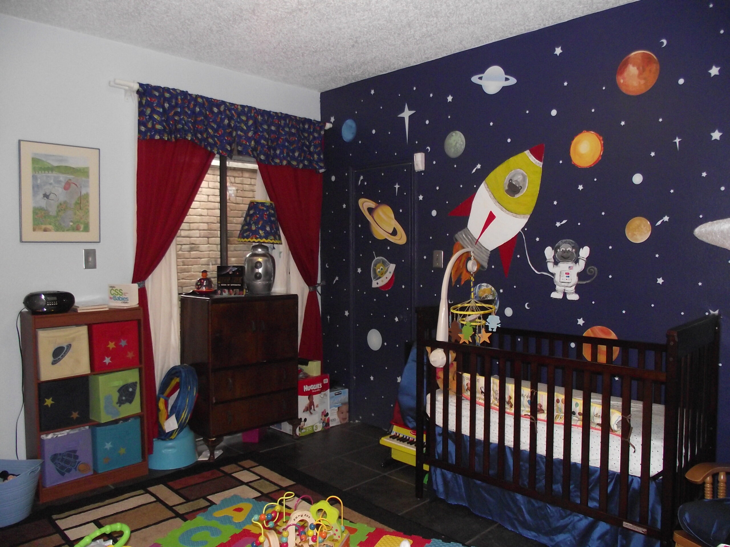Space...The Final Frontier (Space themed nursery) - Project Nursery