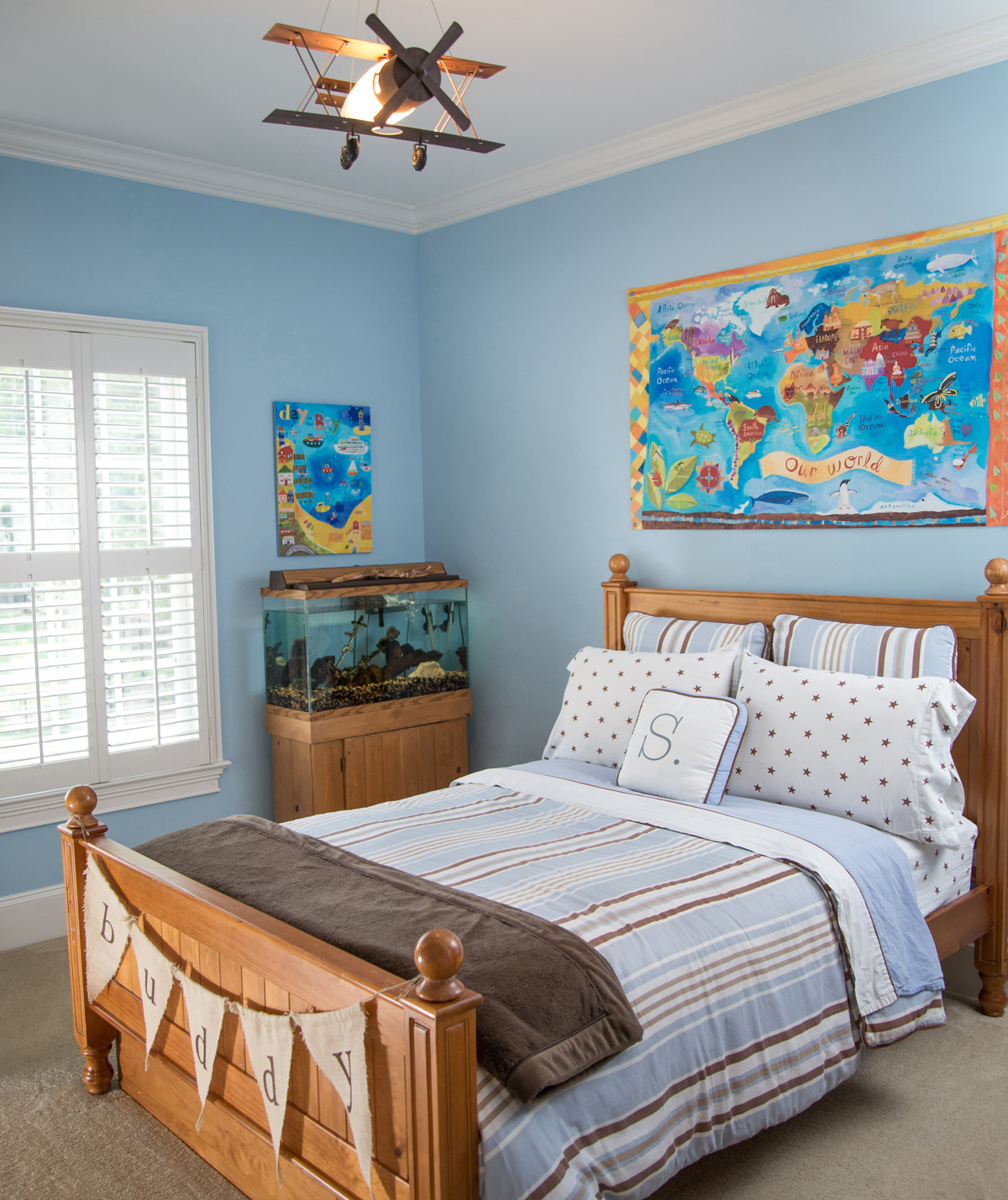 Sebastien’s World Explorer Bedroom - Project Nursery