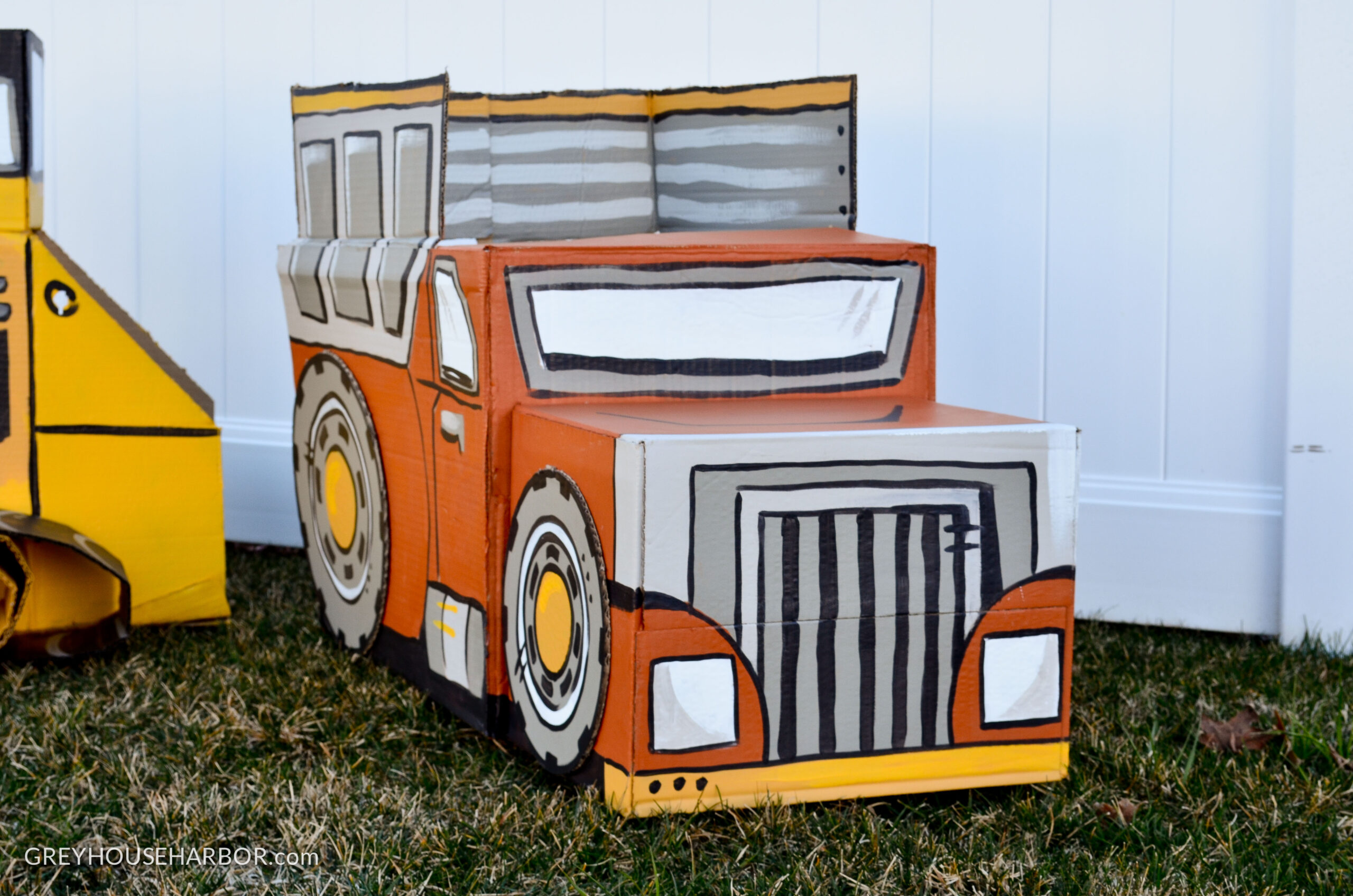 DIY Cardboard Trucks - Project Nursery