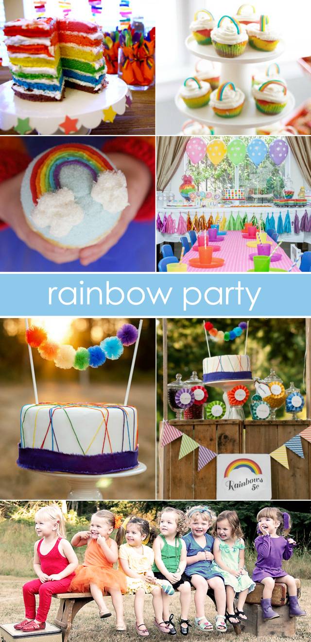 Gallery Roundup: Rainbow Parties - Project Nursery