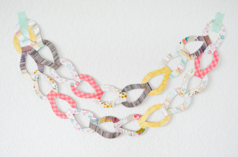 DIY: Fancy Paper Chains - Project Nursery