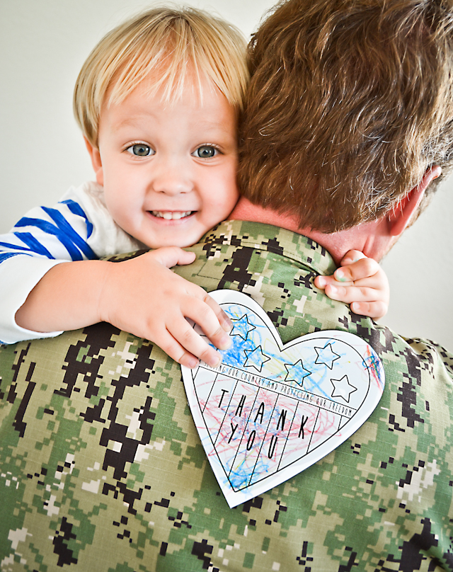 Veterans Day Cards for Kids to Color - Project Nursery