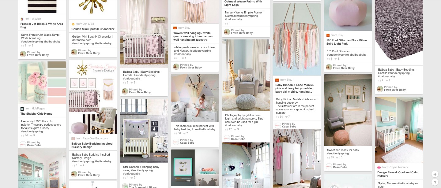 Giveaway: Crib Bedding from Balboa Baby - Project Nursery