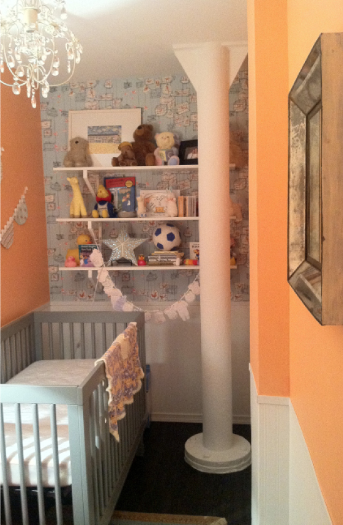 Walk In Closet to Nursery - Project Nursery