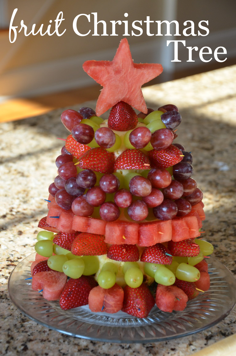 Fruit Christmas Tree Tutorial - Project Nursery
