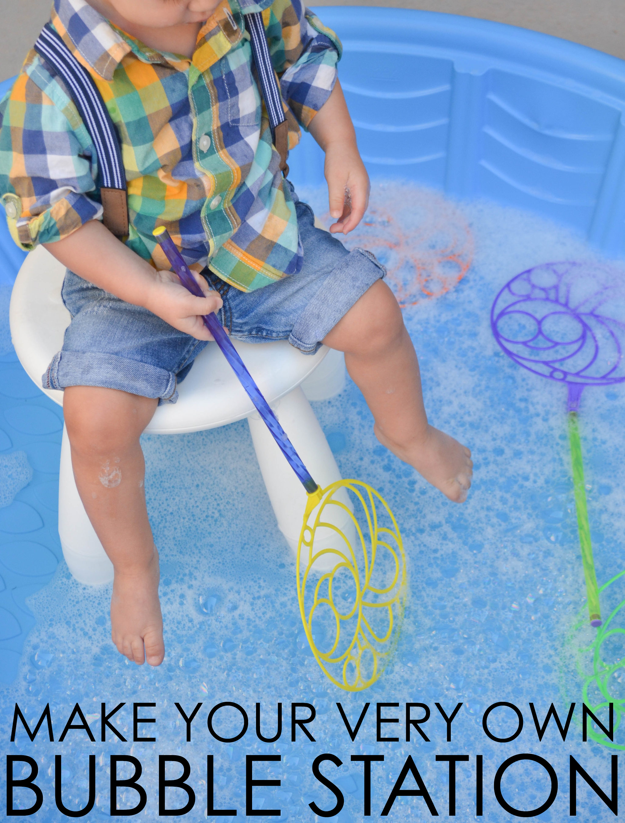 A DIY Outdoor Bubble Station - Project Nursery