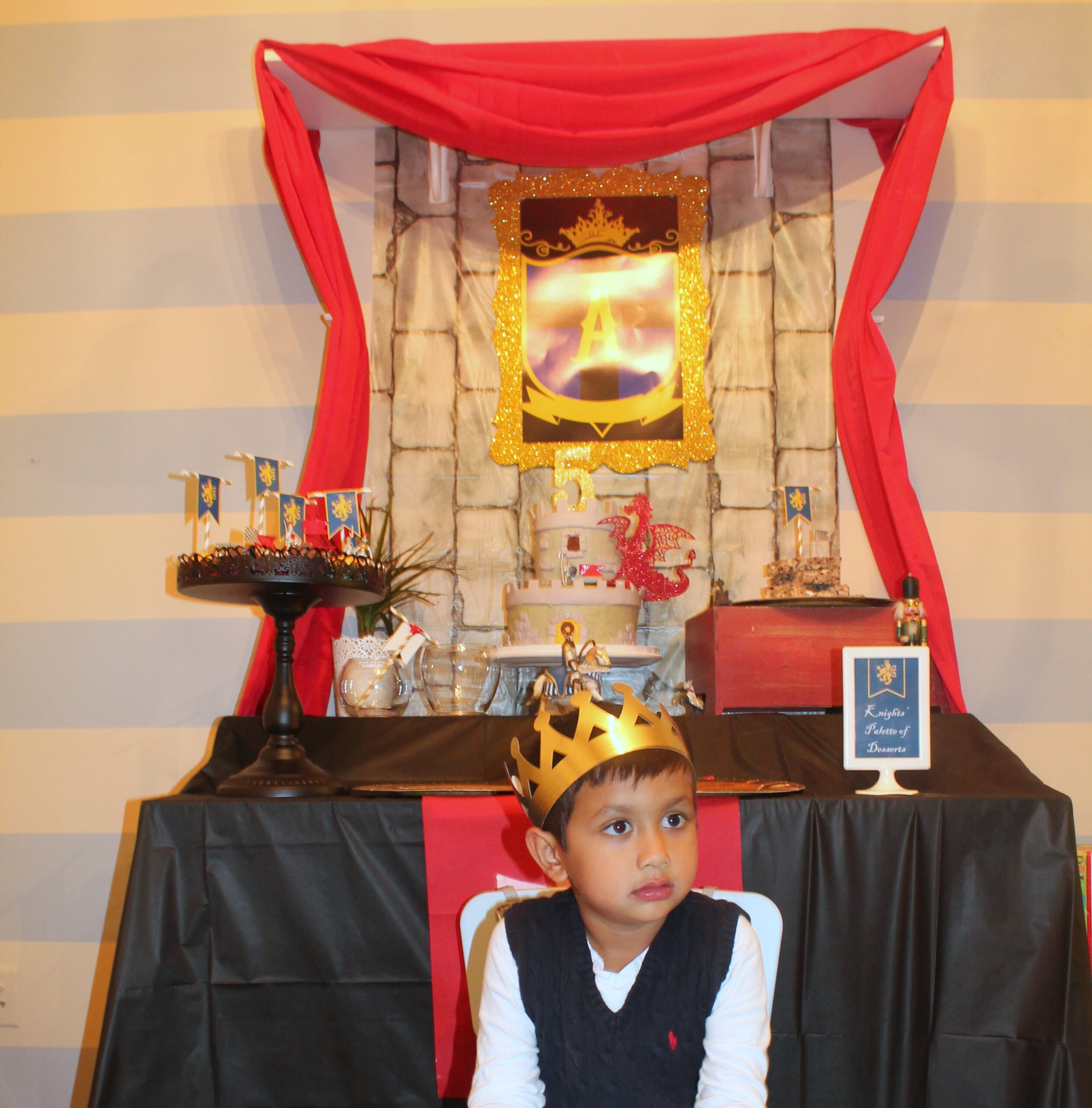 My little Knight's 5th Birthday Party - Project Nursery