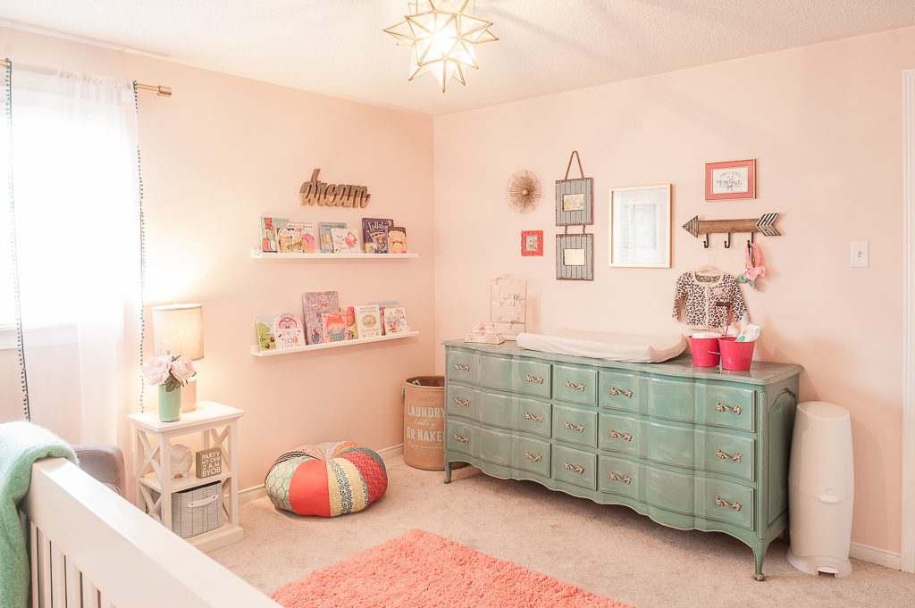 Feminine Nursery Love for Leni - Project Nursery