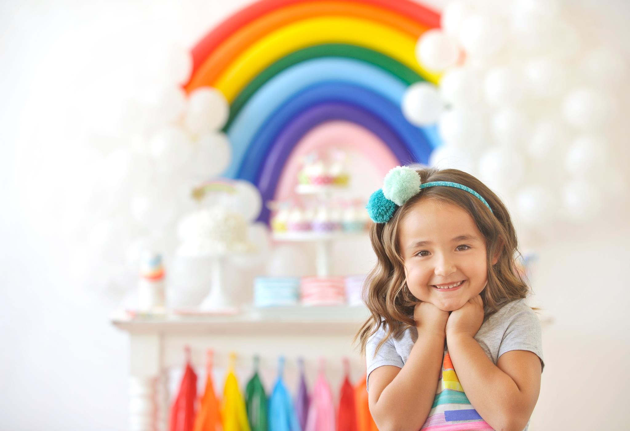Rainbow Birthday Party for Kids | Rainbow Themed Party Ideas