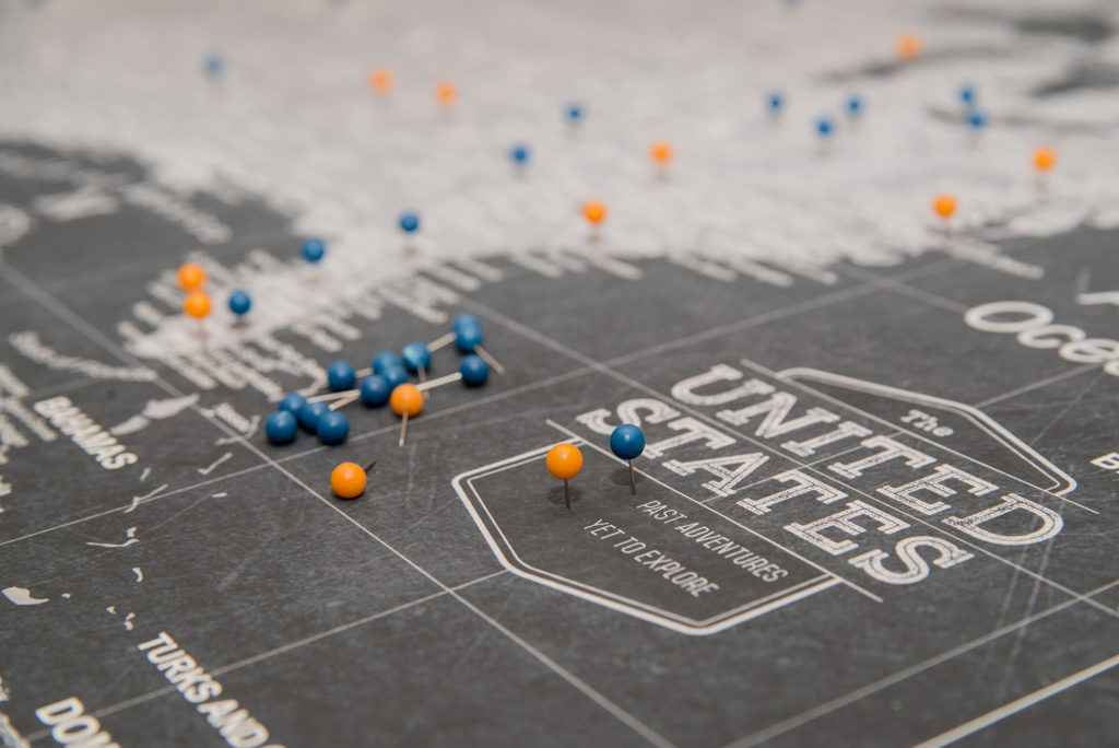 Nurture Your Family's Wanderlust with this Pinnable Map - Project Nursery