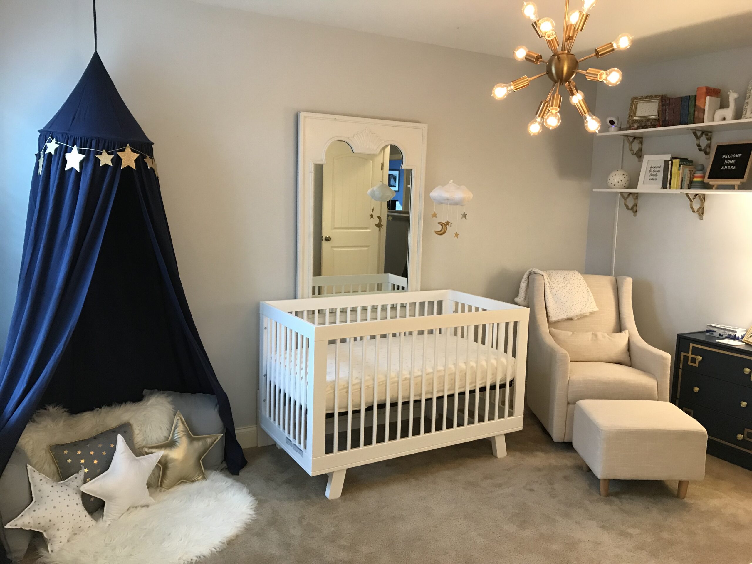 Gender Neutral Star Nursery - Project Nursery