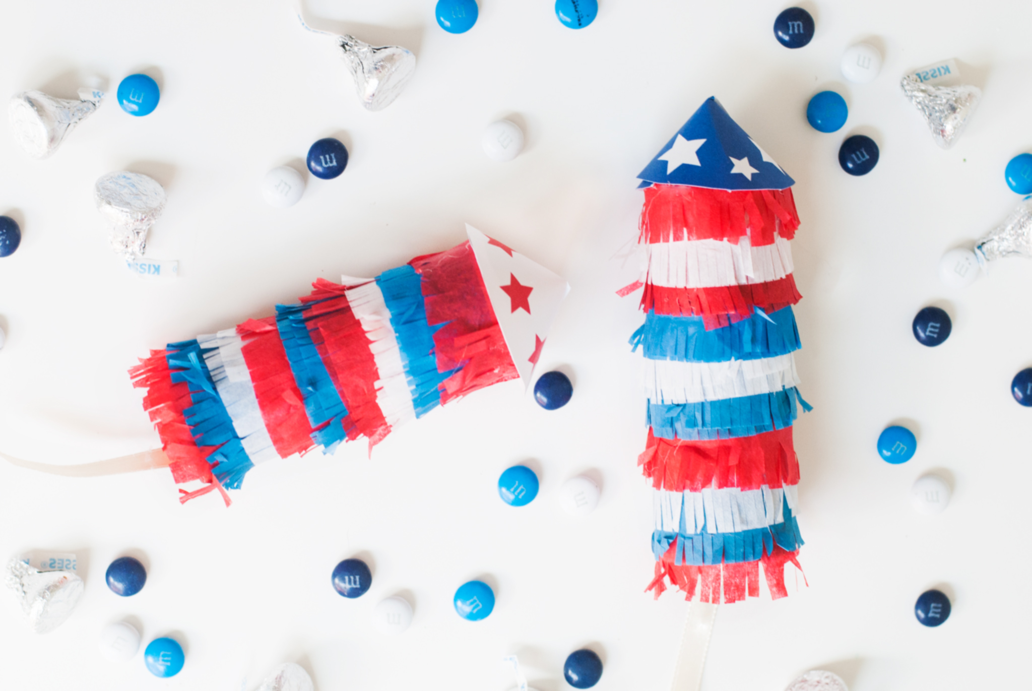 DIY Mini Pull-String Rocket Piñatas - Project Nursery