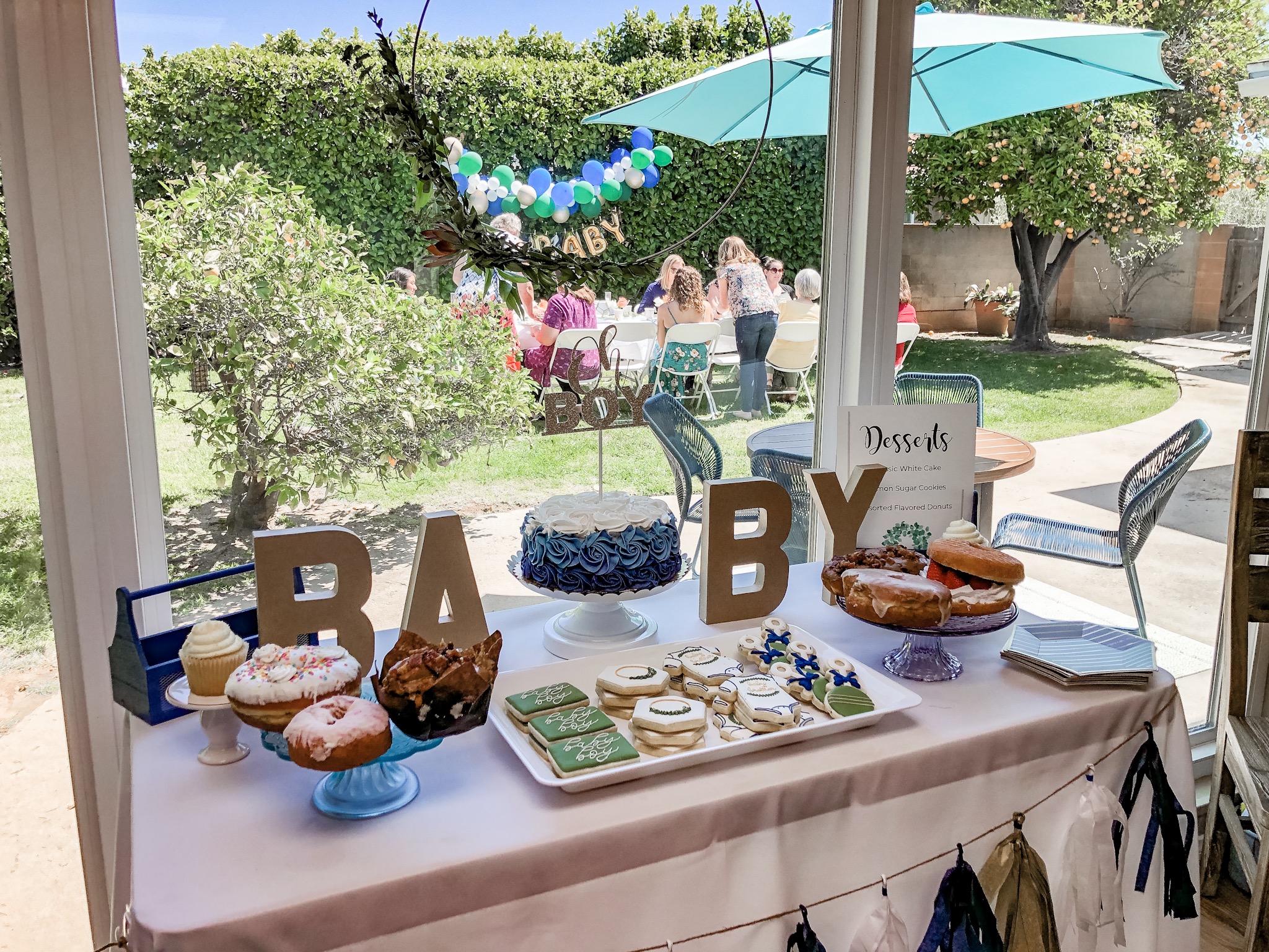 Modern Magnolia Baby Sprinkle - Project Nursery