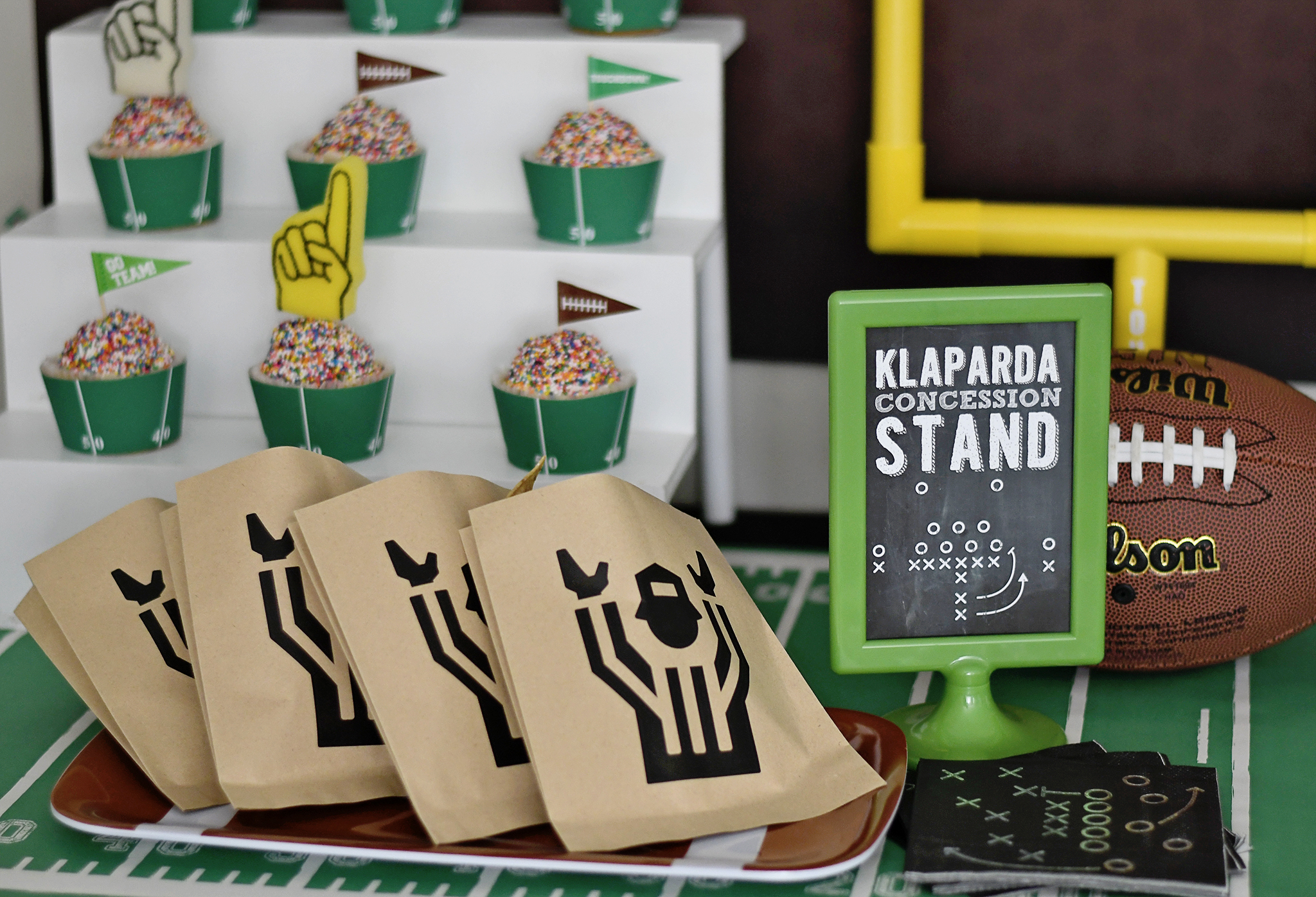It's Game Time on the Gridiron: A Football Themed Party! - Project Nursery