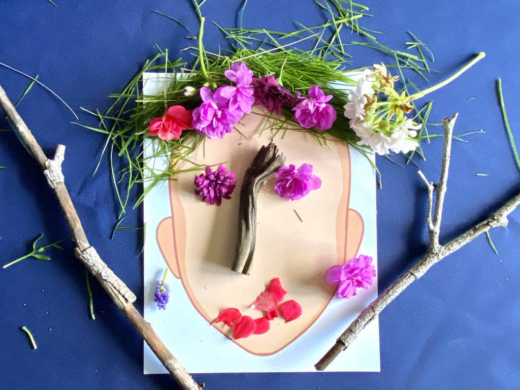Faces in Nature: An Art Activity from Your Own Backyard - Project Nursery